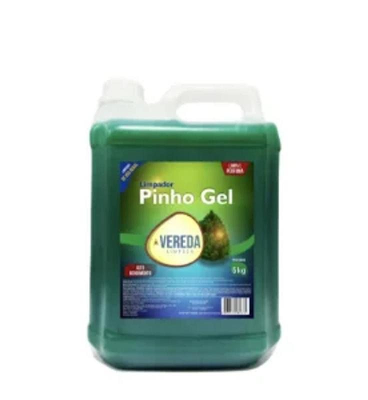 Limpador Pinho Gel 5 Litros Vereda - Limpador Multiuso - Magazine Luiza