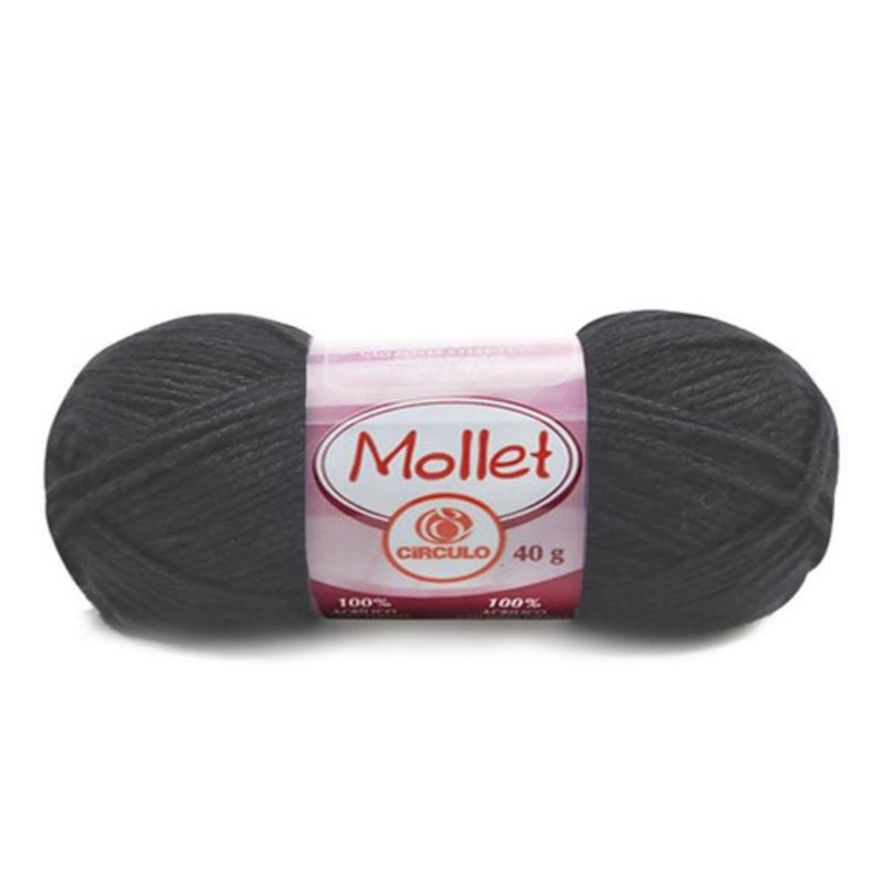 Linda Linha Fio Lã Mollet 40g Círculo 80m Crochê E Tricô - Ao rei do ...