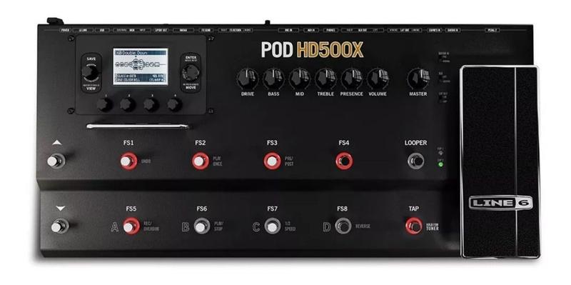 Line 6 Pod Hd500x Hd 500x Pedaleira - Pedaleira para Instrumentos de ...