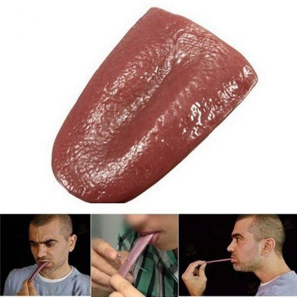 Língua Falsa de Silicone - Brincadeira Pegadinha Susto - Brink Fest ...