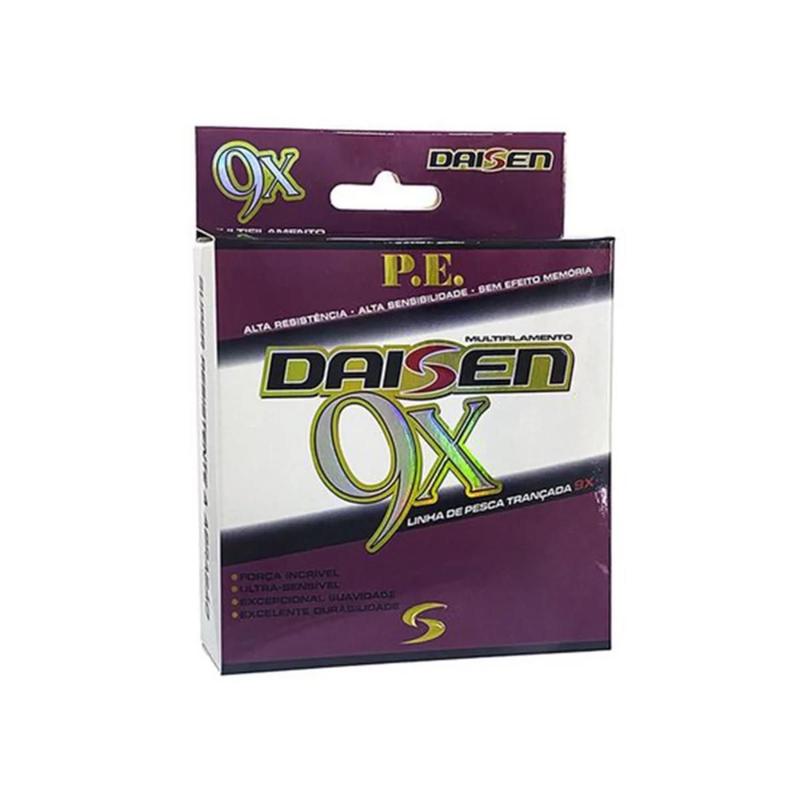 Linha de pesca multifilamento daisen pe 9x 0,25mm 45lb 150m - Linha de pesca - Magazine Luiza