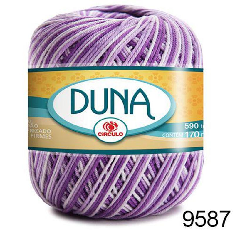 Linha Duna 170m - Círculo - Linha de Crochê - Magazine Luiza