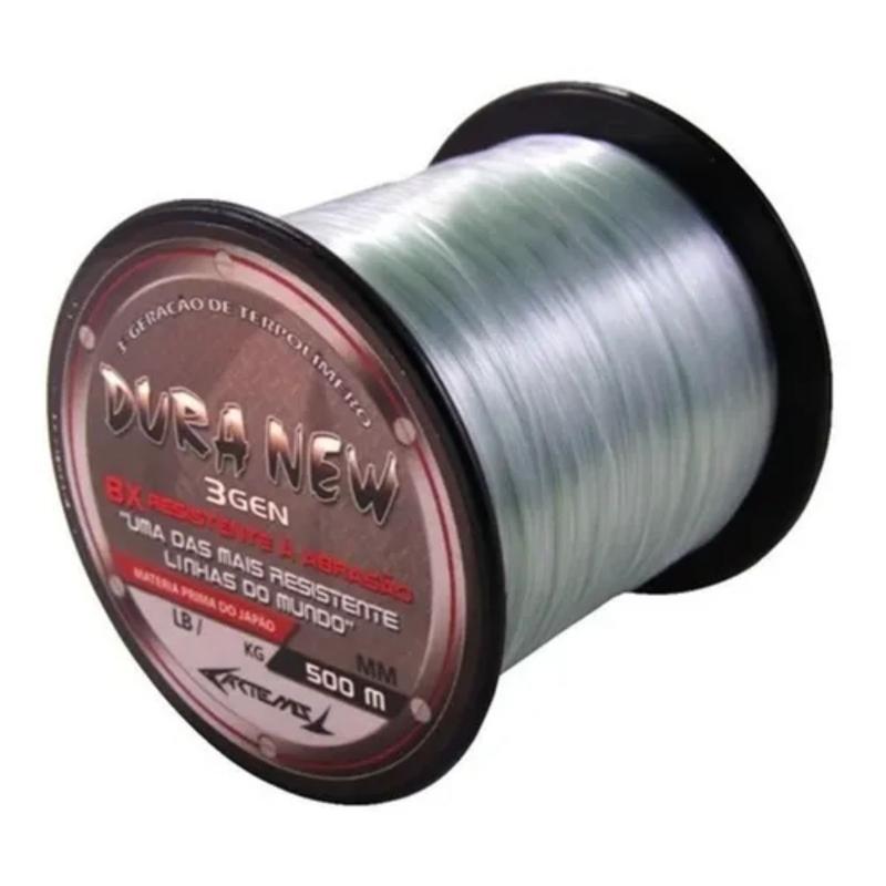 Linha Duranew Duranium 8x 0,40mm 500m 40lb Monofilamento Soft - Artemis ...