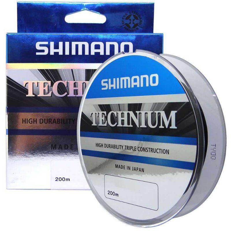 Linha Monofilamento Shimano Technium 0,255mm 11Lb 200m - Linha de pesca ...