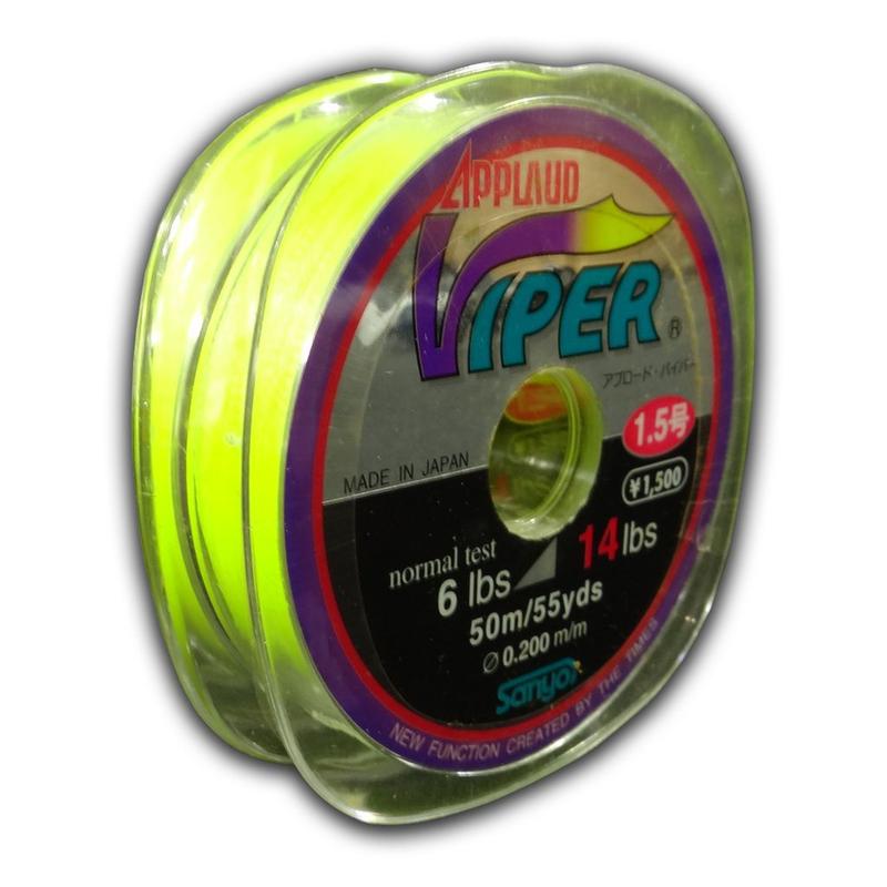 Linha Multi Filamentos Applaud Viper 6~14lbs 0.200mm - 50m - Linha de pesca - Magazine Luiza