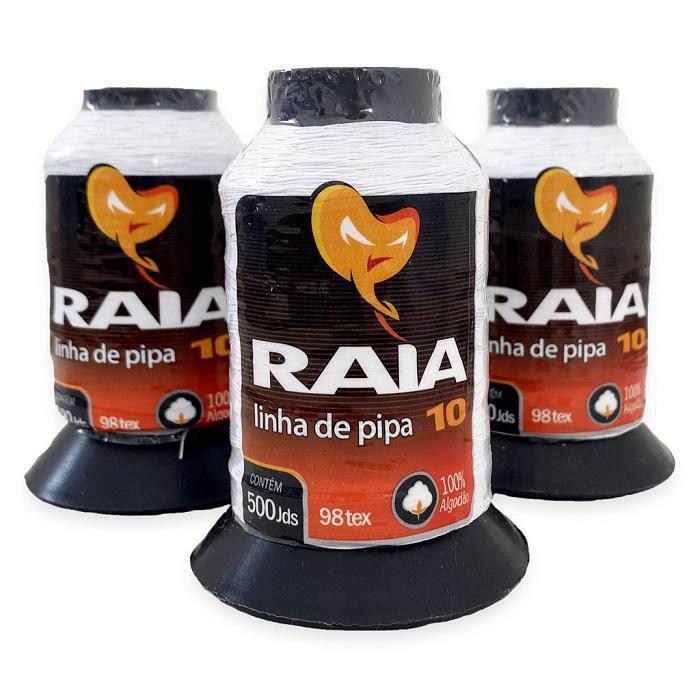 Linha Pipa Raia 10 Branco 200 Jardas Cor 8111 - Linha para Pipa ...