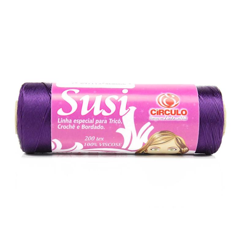 Linha Susi 200m - Círculo - Circulo - Linha de Crochê - Magazine Luiza
