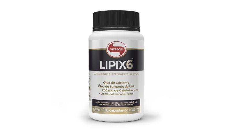 Lipix 6 60 capsulas 1000mg - VITAFOR - Licopeno - Magazine Luiza