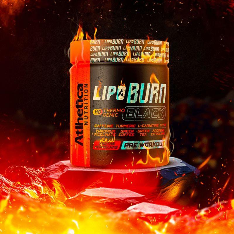 Lipo Burn Black Frutas Vermelhas - Atlhetica Nutrition - Termogênico ...