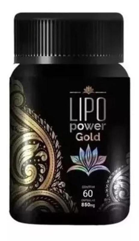 Lipo Power Gold Turbo - 60 Cápsulas - Termogênico - Magazine Luiza