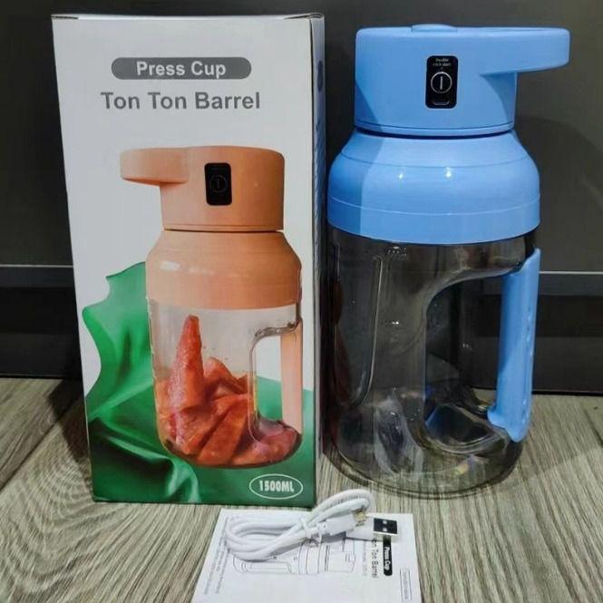 Liquidificador/ Garrafa Recarregável 1,5L USB Ton Barrel - Adrilar - Liquidificador Blender ...