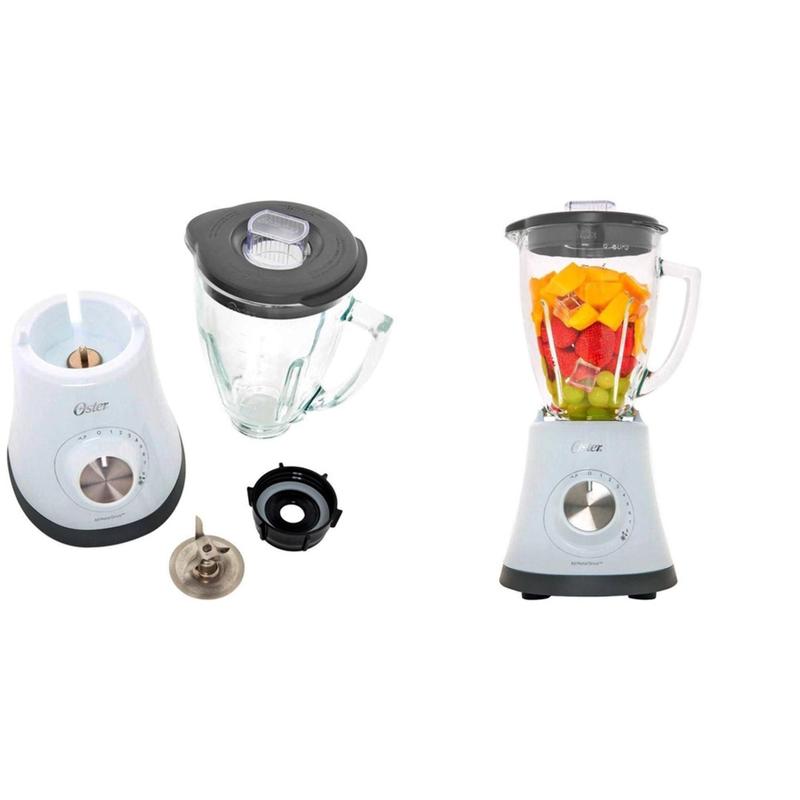 Liquidificador Oster copo de vidro 8 velocidades 750w 127v ...