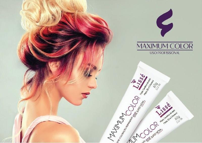 Lissé Maximum Color Coloração Profissional Com 32 Nuances In - Lisse ...