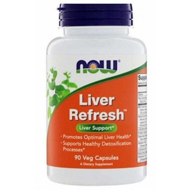 Liver Refresh Detoxifier (Restaura o Fígado) c/ 90 cáps. - Marca Now ...
