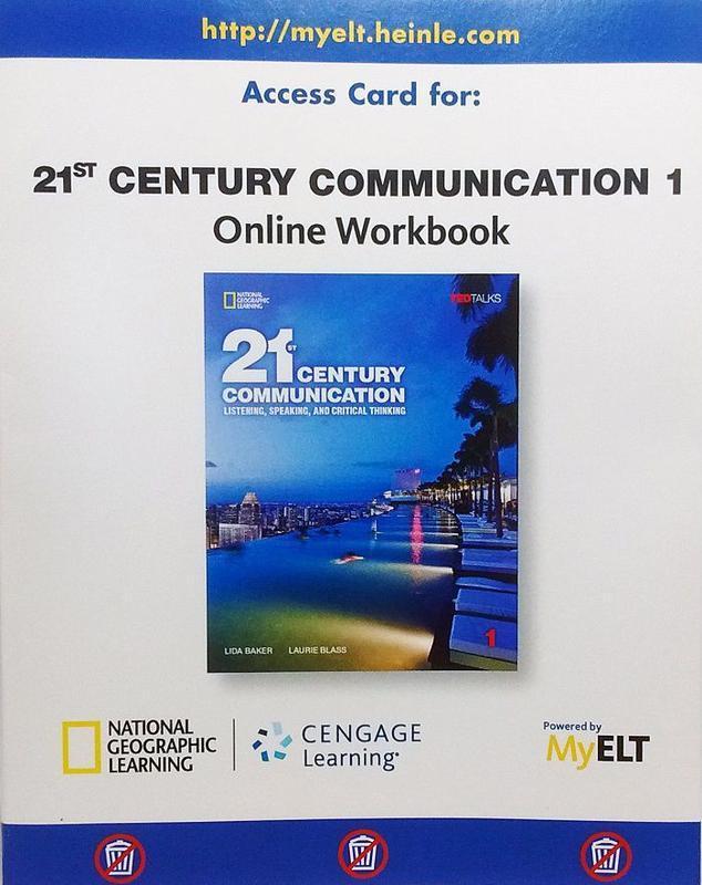 Livro - 21st Century Communication 1: Listening, Speaking and Critical ...