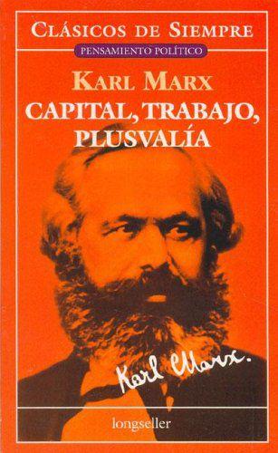 Livro Capital, Trabajo, Plusvalia De Karl Marx - Livros de Karl Marx ...