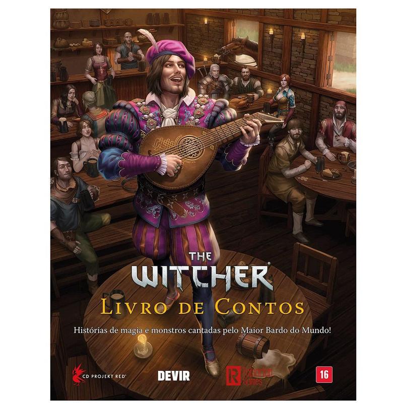 Livro de RPG: The Witcher - O Livro de Contos - DEVIR - Contos e Crônicas - Magazine Luiza