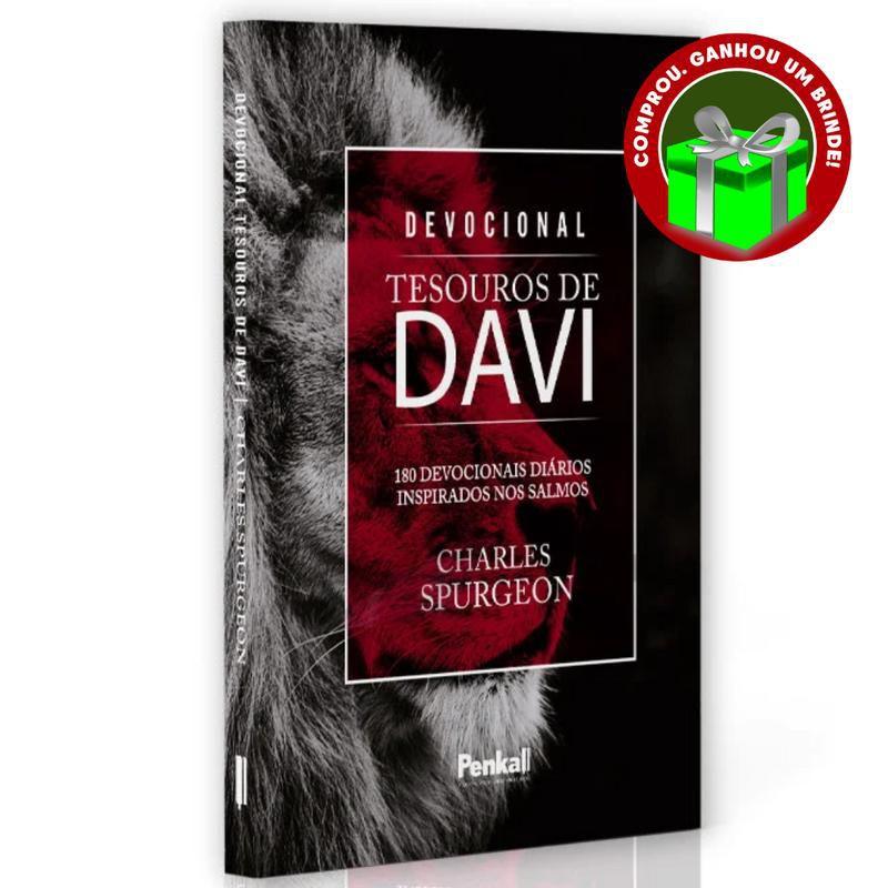 Livro Devocional Tesouros de Davi Charles Spurgeon Cristão Evangélico ...
