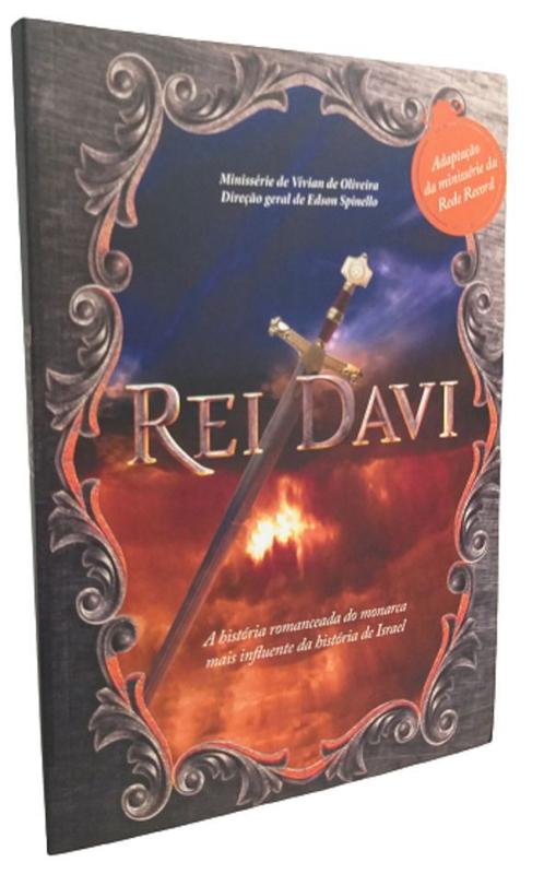 Livro Físico Rei Davi Adaptação Minissérie Bíblica da Record - Outros ...