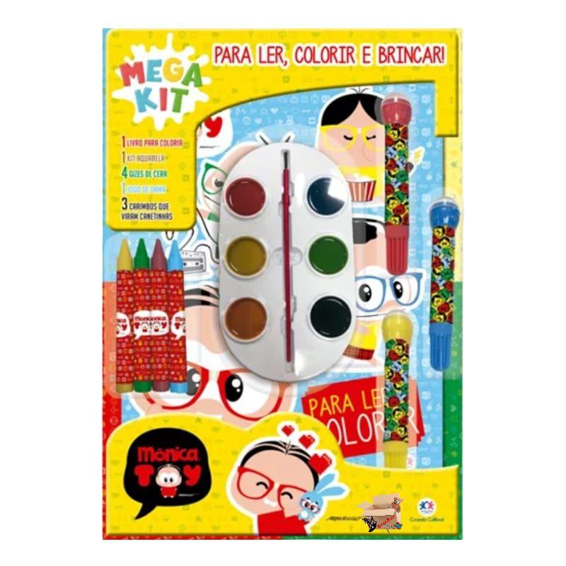 Livro Infantil Para Colorir Mega Kit Ler, colorir e brincar - Ciranda ...