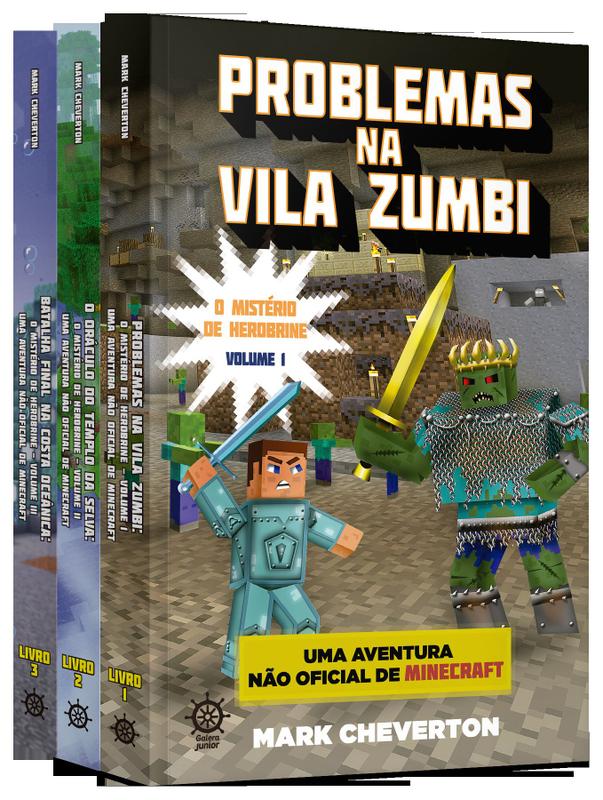 Livro - Kit Minecraft: O mistério de Herobrine - Livros de Literatura ...