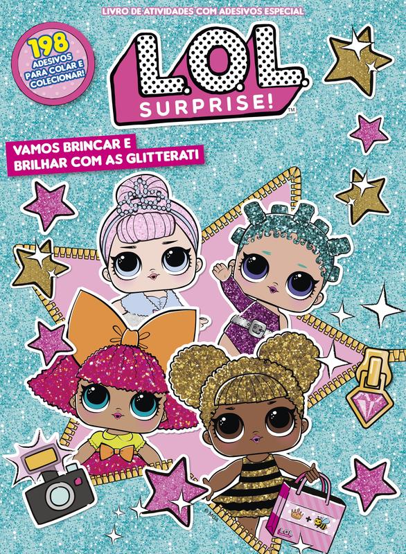 Livro - LOL Surprise - Livro de atividades com adesivos especial ...