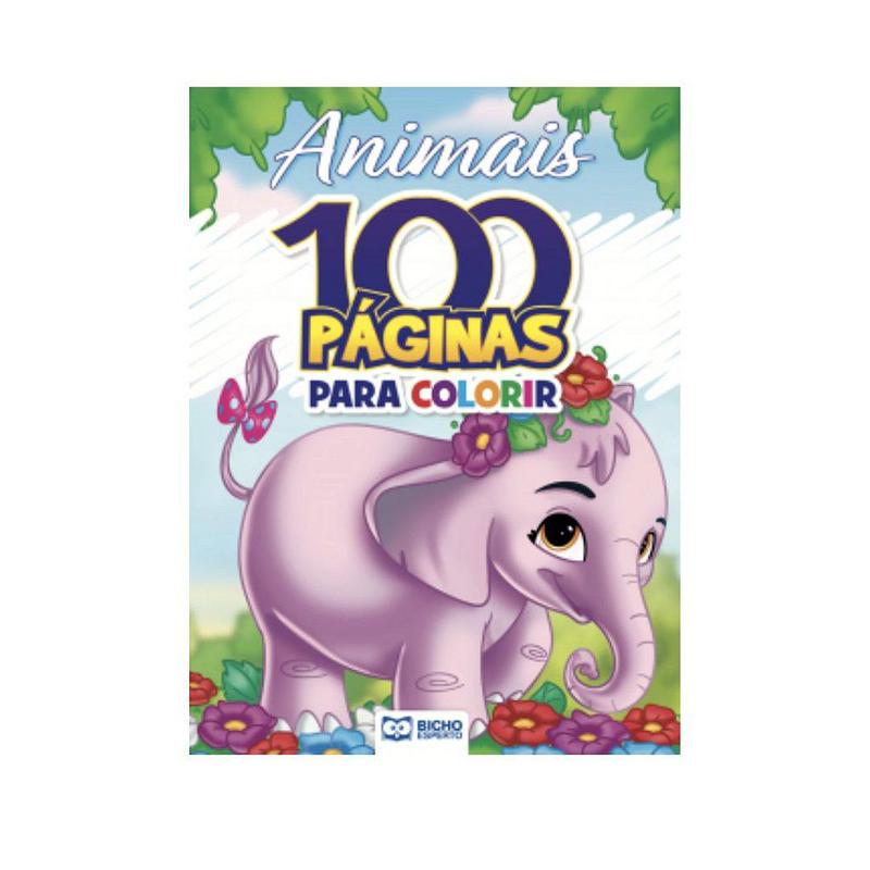 Livro Para Colorir Animais - Livro de Colorir - Magazine Luiza