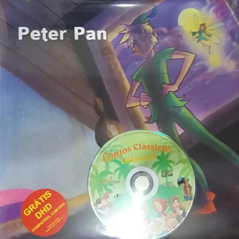 Livro peter pan + dvd editora cedic - Livros de Literatura Infantil ...