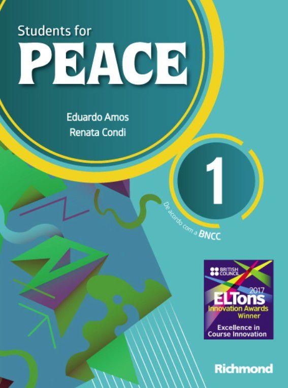 Livro Students for Peace 1 Inglês 6º Ano - Eduardo Amos e Renata Condi ...