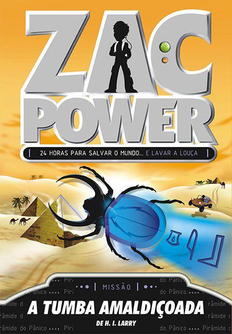 Livro - Zac Power 06 - A Tumba Amaldiçoada - Livros de Literatura ...