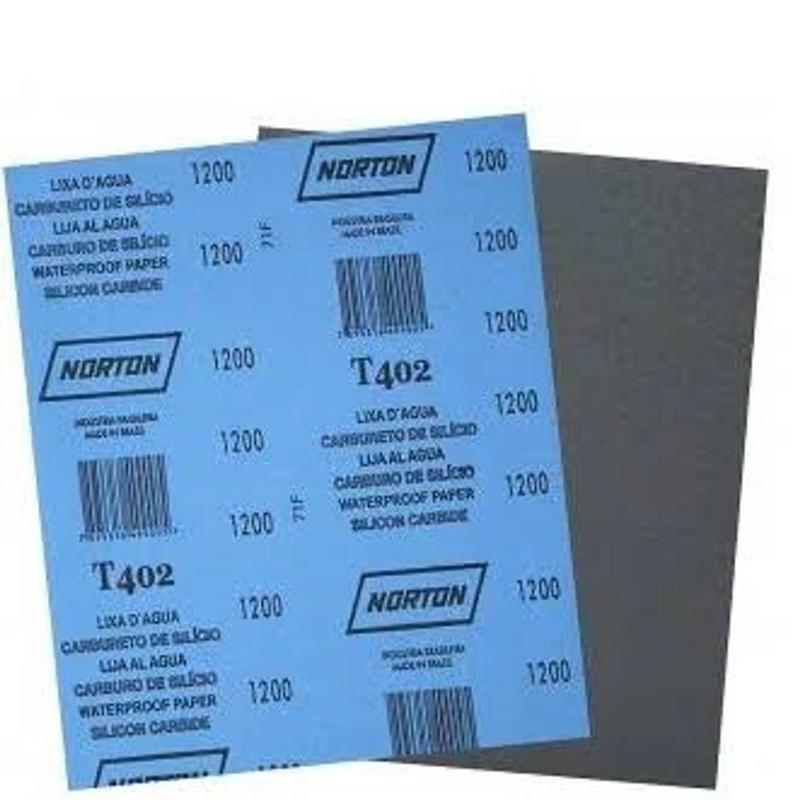 lixa dagua norton 1200 com 50 folhas - Tintas e Acessórios - Magazine Luiza