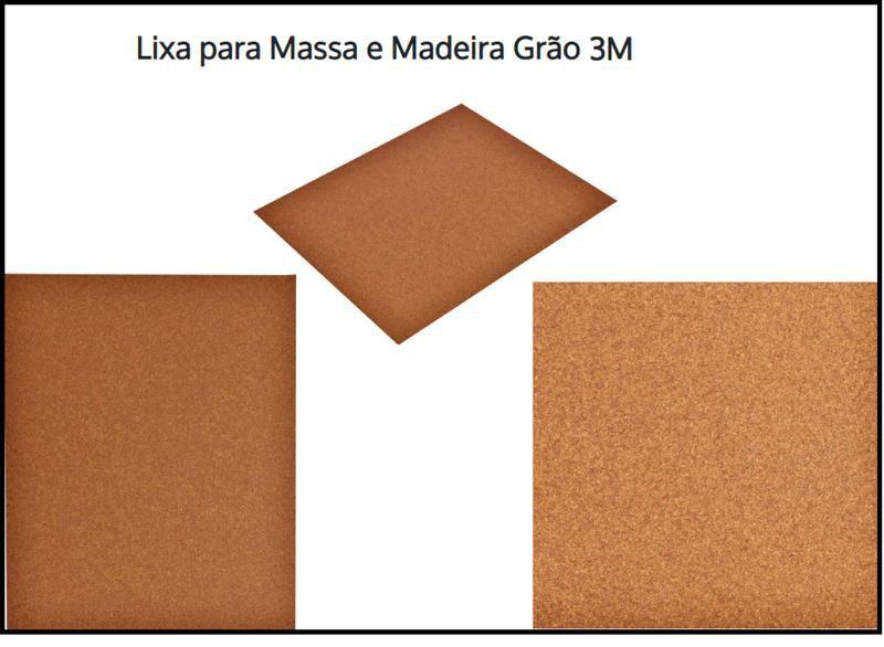 Lixa para parede massa/madeira 3m grãos 180 - 225x275mm - Lixa para ...
