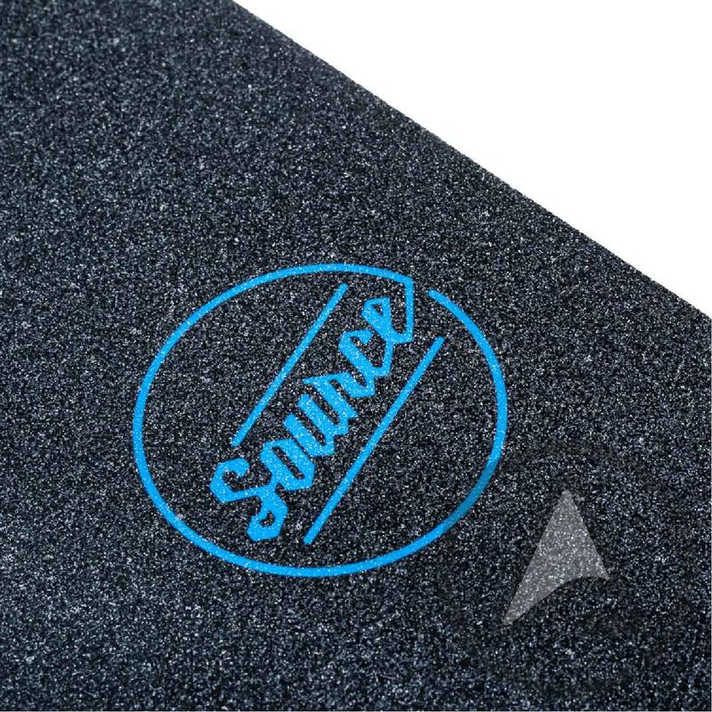Lixa Skate Source Griptape Emborrachada Logo Blue - Lixa de Skate ...