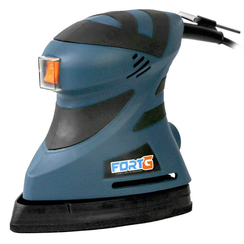Lixadeira Orbital Multiuso 200W com Acessórios - FORTGPRO - Lixadeira ...