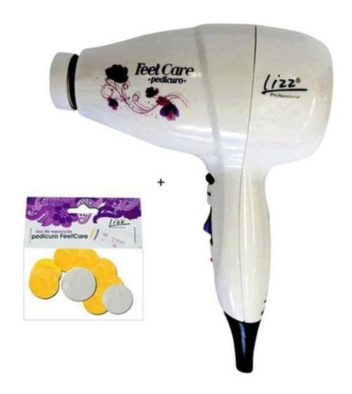 Lixador Feet Care Profissional Lizz Branco Bivolt Chaveado - Stilo Hair - Lixa de Unha ...