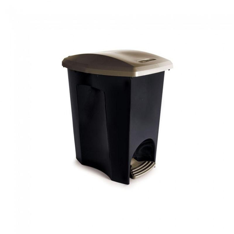 Lixeira E-BLACK com Pedal 7L - Plasútil - Lixeira e Cesto de Lixo ...