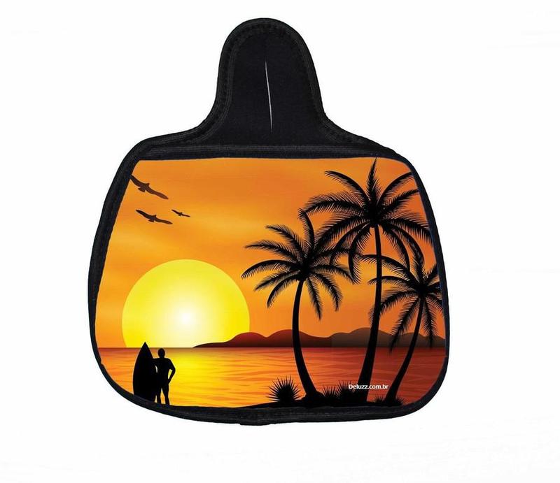 Lixo Car Lixeira Carro Neoprene Personalizado Surf Pôr do Sol - PROPRIO ...