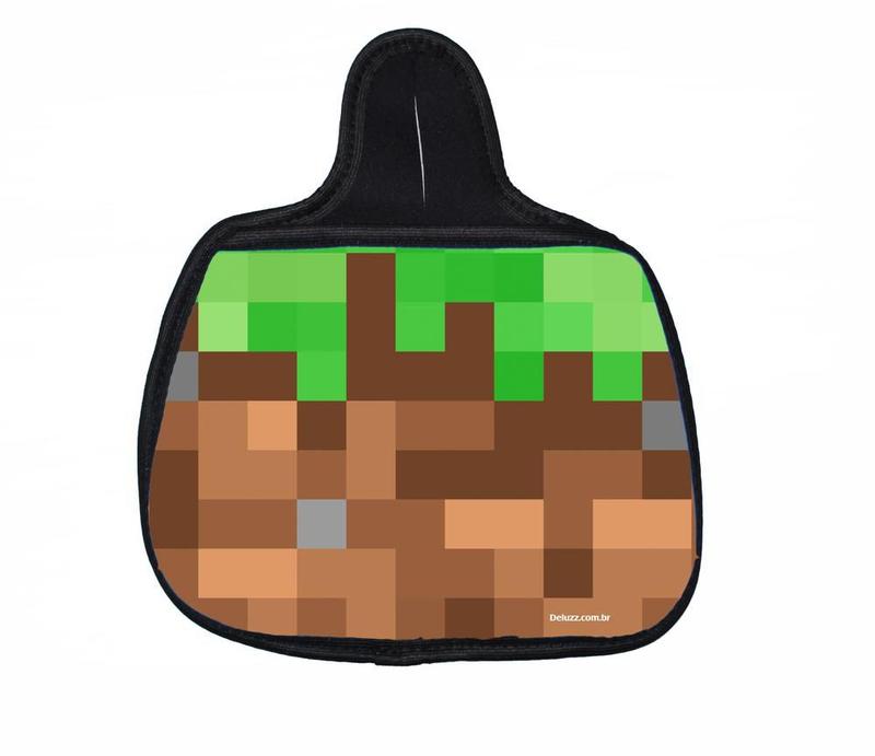 Lixo Car Personalizado Geek Minecraft - Deluzz - Lixeira para Carro ...