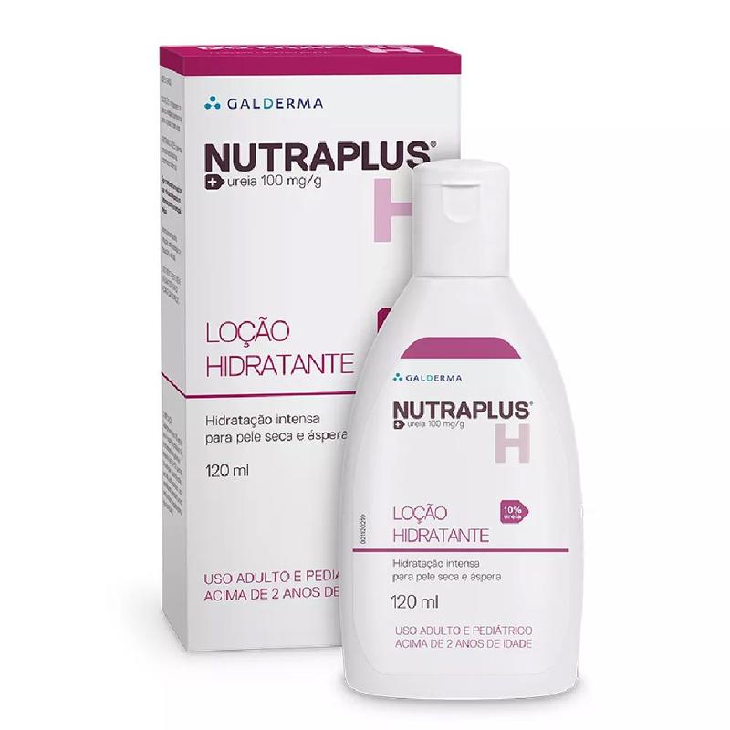Loção Hidratante Nutraplus Pele Seca e Áspera 120ml - Cuidados com o ...
