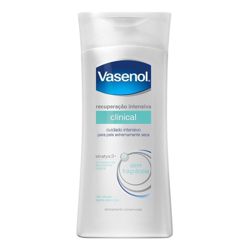 Loção Hidratante Vasenol Recuperação Intensiva Clinical com 200ml ...