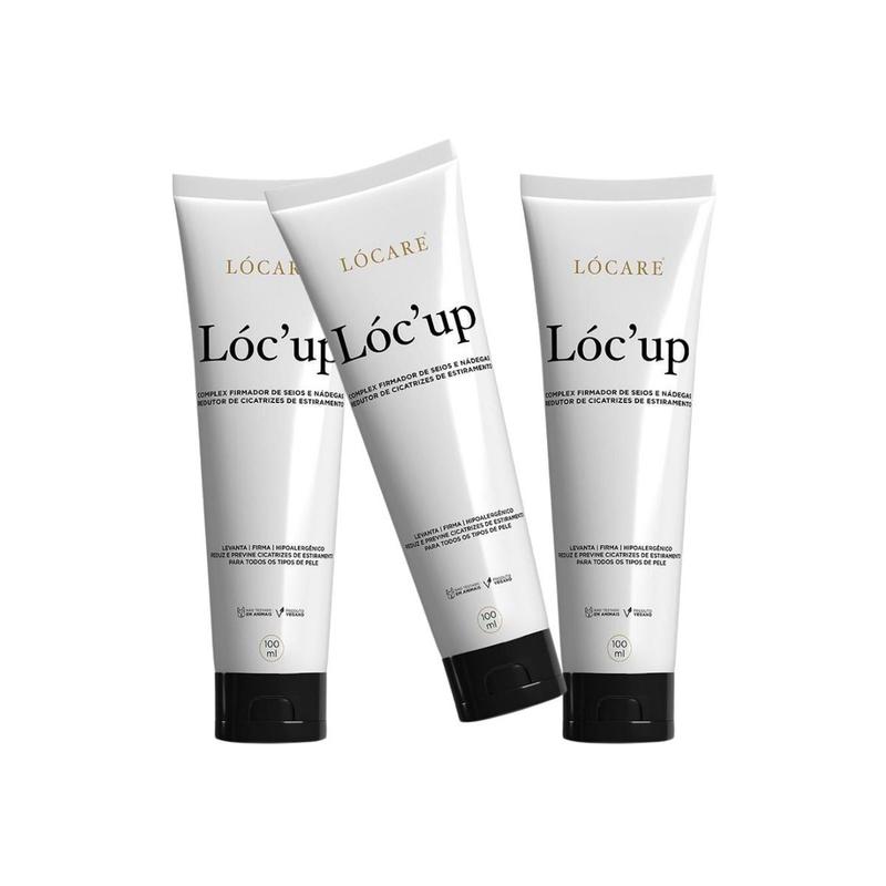 Locare - Kit 3 Locup Firmador / Antiestrias - 100ml - Antiestrias ...