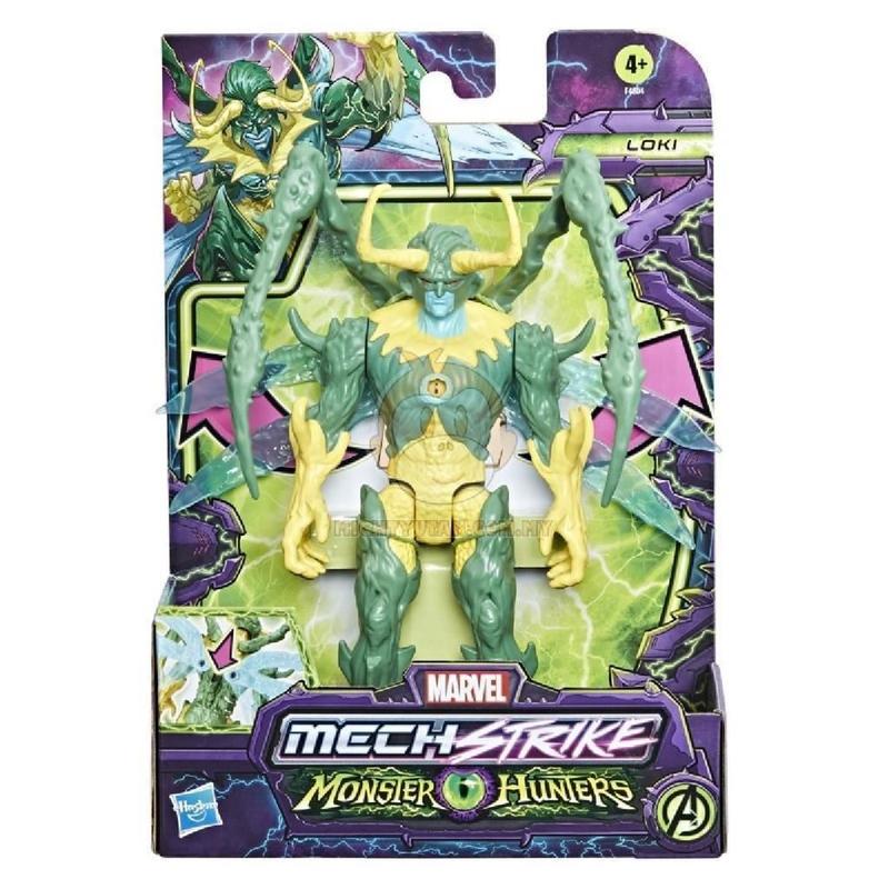 Loki Marvel Mechstrike Monster Hunters - Hasbro F4804 - Bonecos ...