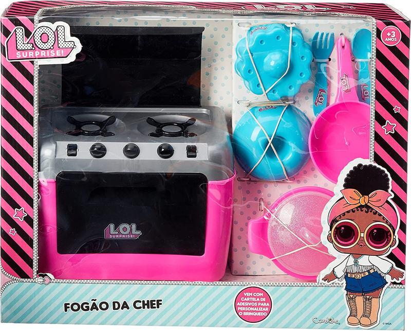 Lol Surprise Fogao da Chefe - Candide - Fogão Infantil / de Brinquedo ...