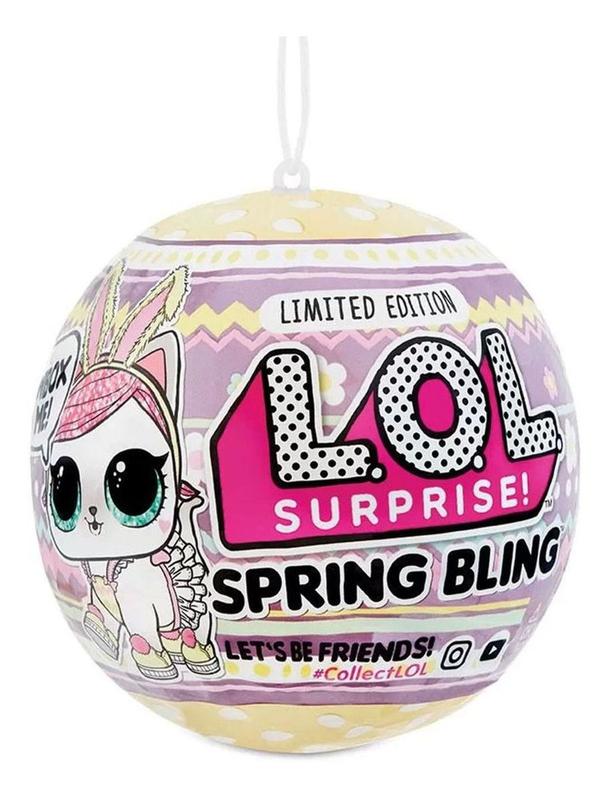 Lol Surprise Spring Bling Pet 7 Surpresas Candide - Mattel ...