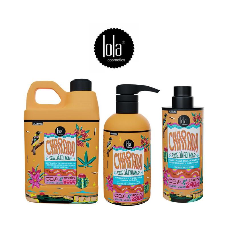 Lola Cosmetics Kit Chapada Que Ja Foi Mar Trio (3 produtos) - Kit de ...