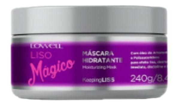 Lowell Liso Mágico Máscara Hidratante Efeito Liso Perfeito Cabelos ...