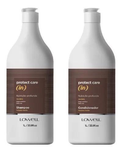 Lowell Protect Care Kit Shampoo 1L e Cond 1L Power Nutri - Kit Shampoo ...