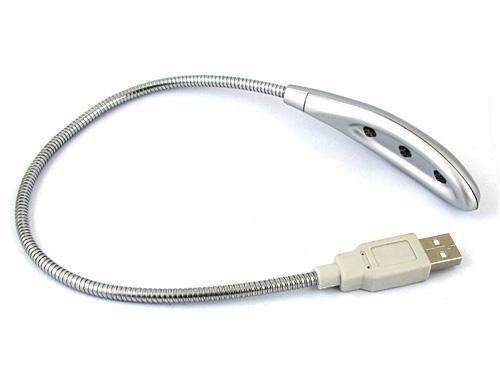 Luminaria com 3 LEDS USB Flexivel Notebook Abajur - ALBA Eletronicos ...