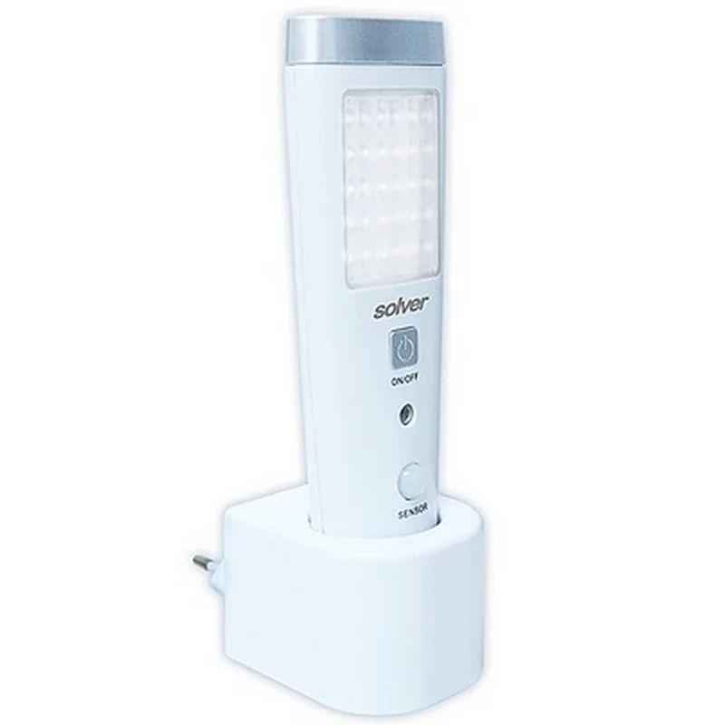 Luminária com Sensor e Lanterna Slim 220 V - Solver SLM-301 - Luminária ...