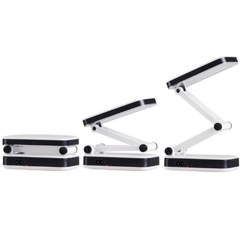 Luminaria De Mesa Articulavel 24 Leds Recarregável Bivolt Portatil ...